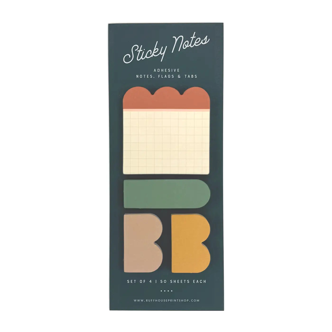 Grid Sticky Note Set - Page Flags and Tabs – Duly Noted
